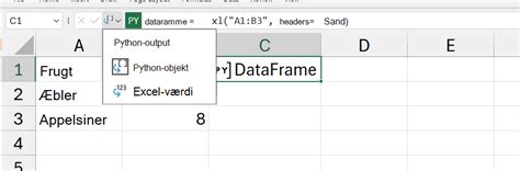 Dataframes I Python I Excel Microsoft Support
