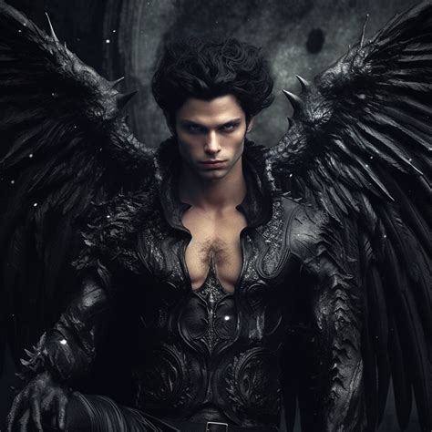 Demgel Angel Demon Hybrid Spirit Companion Male Female Etsy