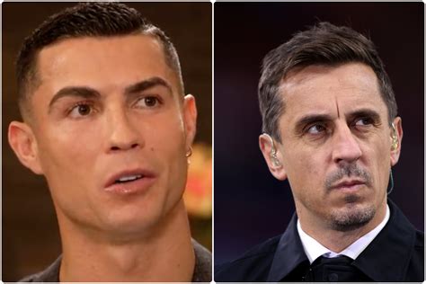 Neville Tears Into Ronaldo Over Petulance Stomping Around Sulking Acts
