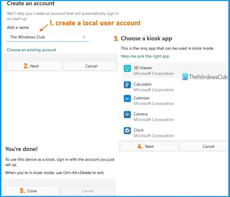 How To Set Up Kiosk Mode In Windows Using Assigned Access