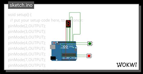 Job 6 Wokwi ESP32 STM32 Arduino Simulator