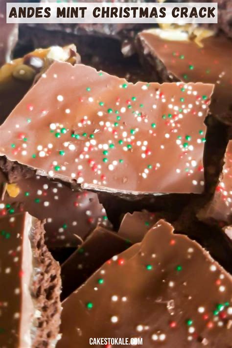 Andes Mint Christmas Crack Cakes To Kale
