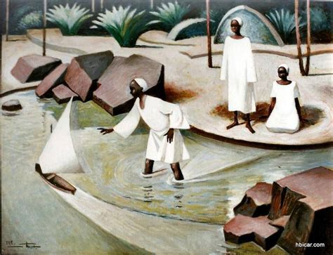 Hussein Bicar حسين بيكار Sanat Kültür Resimler