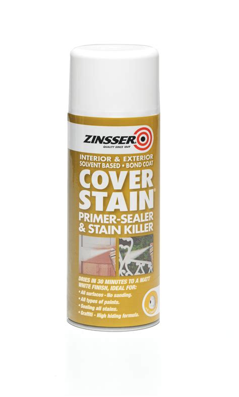 Zinsser Cover Stain Primer Sealer 0 4l Departments Diy At Bandq