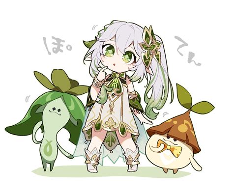 Safebooru 1girl O Aranara Genshin Impact Bangs Barefoot Colored
