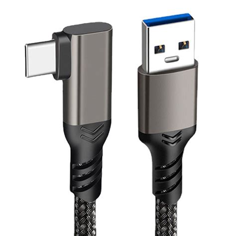 Usb C Type C Right Angle 90 Degree Elbow Fast Charging Cable Data