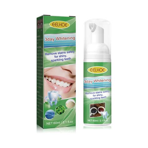 Eelhoe Tooth Cleaning Mousse Toothpaste Tooth Stain Removal Brightening
