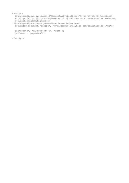 Analytics Code Pdf