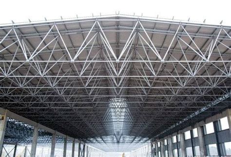 Building Space Frame Structure Application In Metro Depot Station