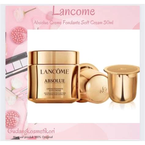 Jual Lancome Absolue Creme Fondante Soft Cream ORIGINAL Shopee Indonesia