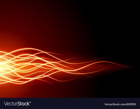 Abstract Flame Fire Royalty Free Vector Image Vectorstock