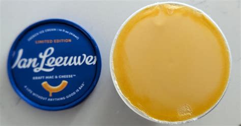 We Tried That Kraft Mac And Cheese Van Leeuwen Ice Cream