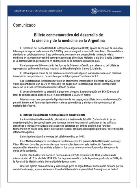 El Banco Central aprobó la emisión de un nuevo billete de