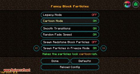Fancy Block Particles Mod 11221112 3d Break Particles