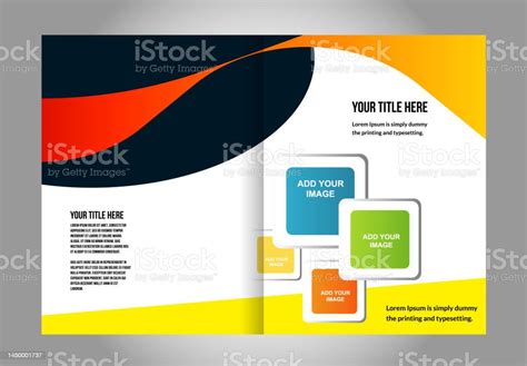 벡터 빈 이중 접기 브로셔 인쇄 템플릿 디자인 소책자 레이아웃 2단 브로슈어에 대한 스톡 벡터 아트 및 기타 이미지 2단 브로슈어 개체 그룹 광고 Istock