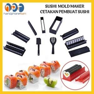 Jual Sushi Maker Kit Profesional In Alat Cetakan Nasi Pembuat Bento Makanan Jepang Korea
