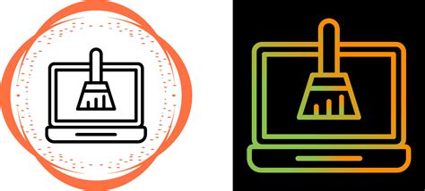 Disk Cleanup Vector Icon Vector Art At Vecteezy