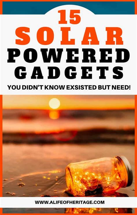 Solar Powered Gadgets You Didnt Even Know Existed