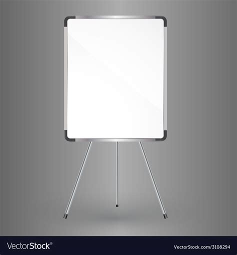 Whiteboard Royalty Free Vector Image Vectorstock