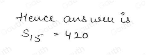 solved the sum of the first and third members of the arithmetic