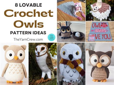 8 Lovable Crochet Owl Pattern Ideas The Yarn Crew