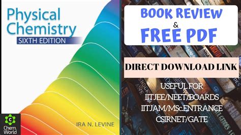 Fisicoqumica 6ta Edicion Ira N Levine En Pdf Ebooks