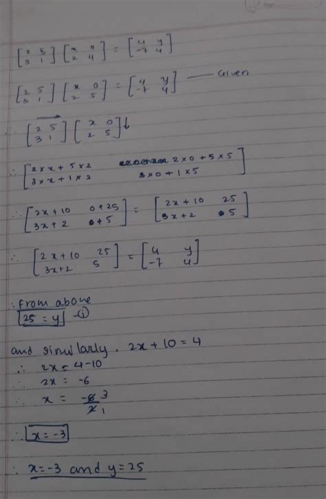 Question On Matrix Attached Brainly In