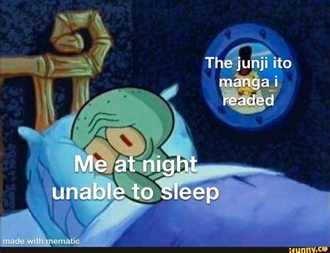 The Junji Ito Manga I Readed Me At Night Unable To Sleep