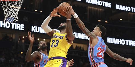 Nba Lebron James Triple Double Goes In Vain As Lakers Stumble Against