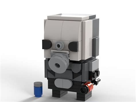 Lego Moc Combine Civil Protection Officer Half Life 2 Brickheadz By