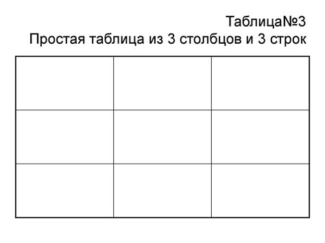 Таблица распечатать