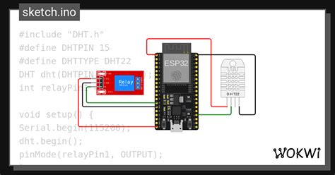 05 Dht Relay Wokwi Esp32 Stm32 Arduino Simulator 05 Dht Relay Wokwi Esp32 Stm32 Arduino Simulator