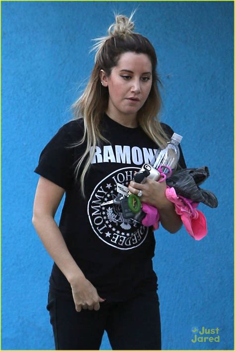 Ashley Tisdale Wont Be Wearing Tall Tennis Socks Any Time Soon Photo