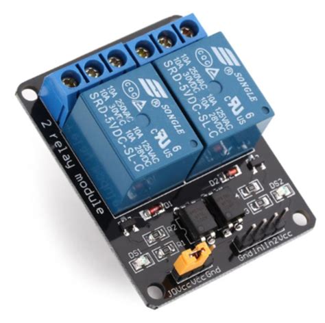 V Dual Channel Relay Module Prayog India