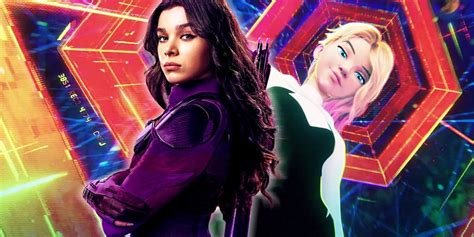 Hailee Steinfelds Marvel Legacy Is The Spider Verse Not Hawkeye