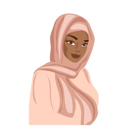 Muslim Woman In Hijab Portrait Of A Young Arab Girl In Traditional