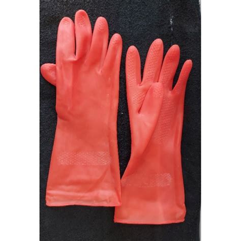 Jual Sarung Tangan Karet Latex Gloves Latex Industrial Shopee Indonesia