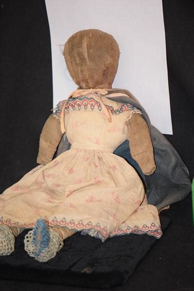 Antique Doll Cloth Folk Art Primitive Early Unusual Rag Doll From