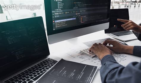 developing programming and coding technologies working in a software