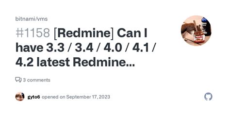 Redmine Can I Have 3 3 3 4 4 0 4 1 4 2 Latest Redmine Native