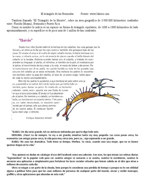 Tramas Textuales Ejemplos Pdf