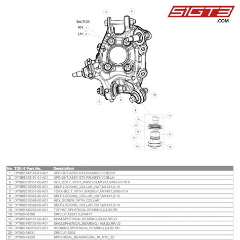 Hex Screw With Collar [gr Supra Gt4 Evo] [toyota] [51gt3]