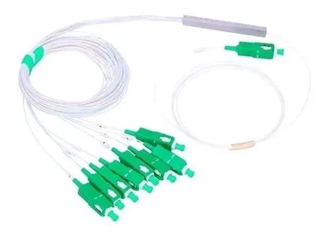 Splitter Divisor Fibra Optica Plc 1x8 Sc Apc Monomodo Ftth MercadoLibre