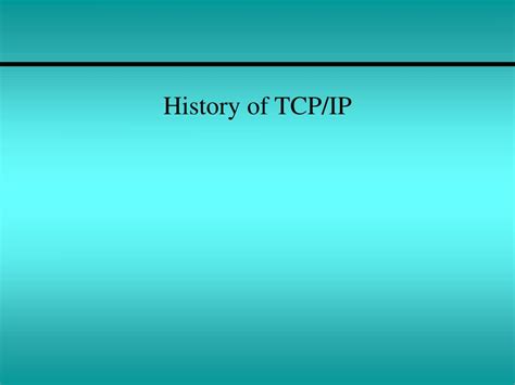 Ppt Chapter 4 Tcpip Networking Powerpoint Presentation Free