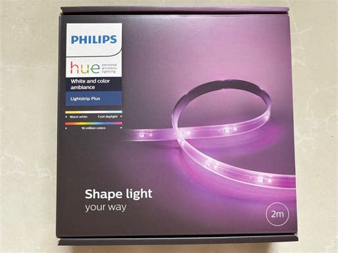 Philips Hue White And Color Ambiance Lightstrip Plus Base Kit 2m
