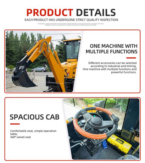 Loader Backhoe Small Tractor Front End Loader And Backhoe Tractor With