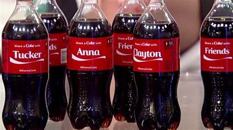 Coca Cola Launches Share A Coke Campaign On Air Videos Fox News