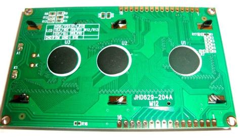 X Character LCD Display Black On Yellow Green JHD A HD Buy Online