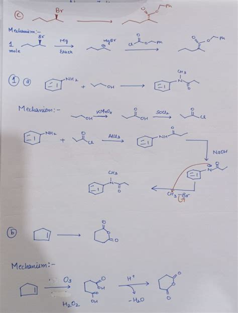[solved] 1 propose a sequence of reactions that efficiently converts