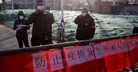 Chinese Villages Walled Off Against Outsiders As Coronavirus Toll